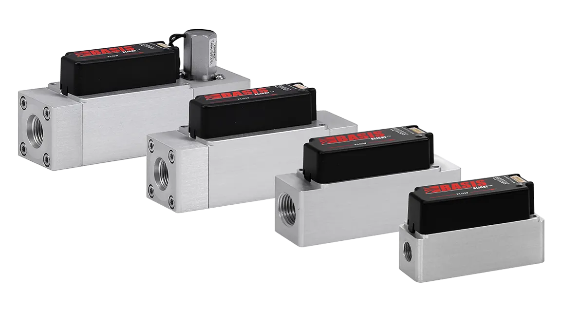 BASIS™ 2 Electronic Mass Flow Meters and Controllers Expand to 100 SLPM ...