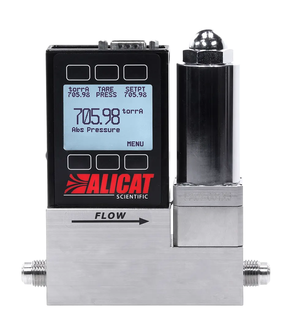 Pressure Controllers with Metal Seals - Alicat Scientific